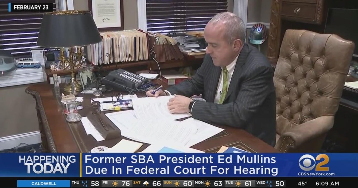 Ed Mullins due in court in fraud case - CBS New York