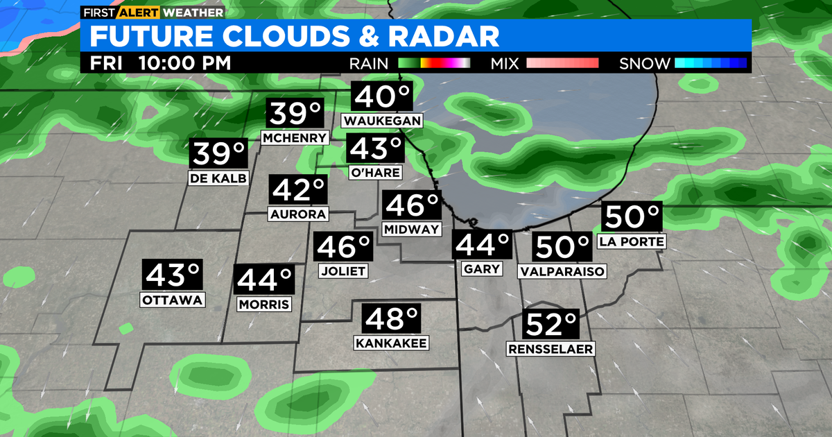 Chicago First Alert Weather: Showers continue overnight, rain and snow ...