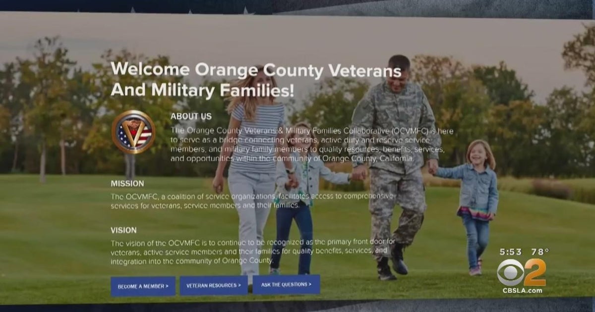 Local Non-Profit Brings Resources Together To Help Veterans - CBS Los ...