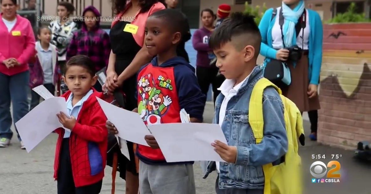 People Making A Difference: Children Uniting Nations - CBS Los Angeles