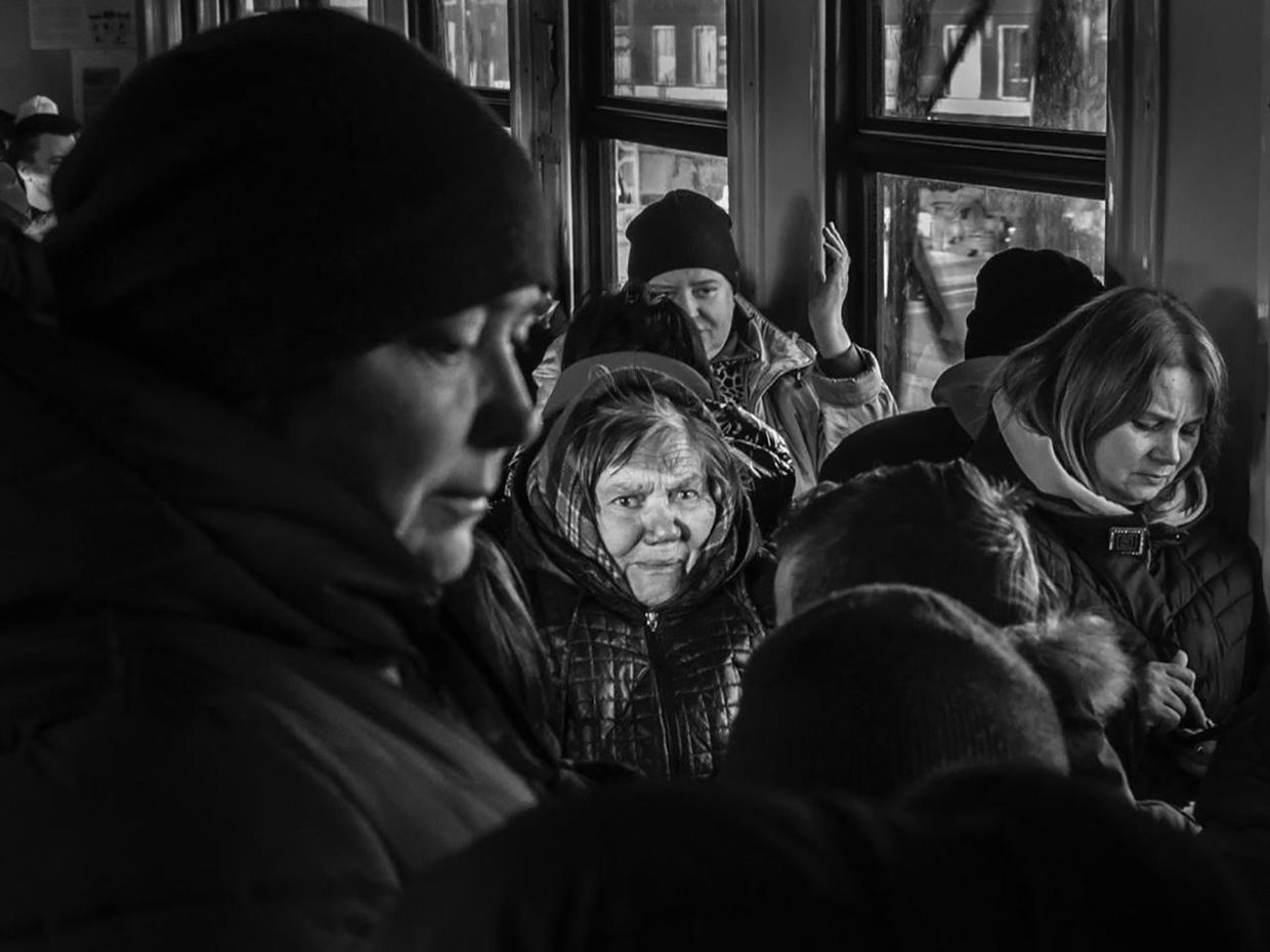 Haunting photographs of Ukrainian refugees