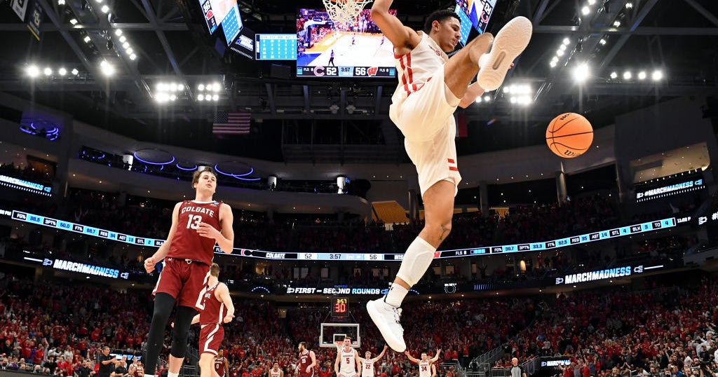 Wisconsin Outlasts Colgate 67-60 As Davis Leads Comeback - CBS Minnesota