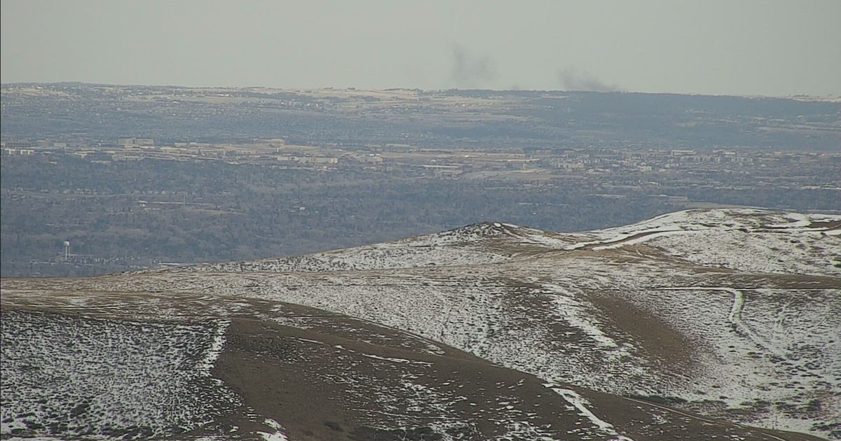 Plume Of Smoke Seen From House Fire In Douglas County - CBS Colorado