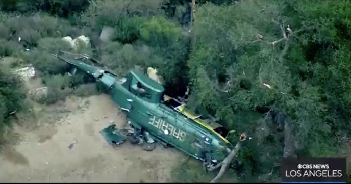 5 deputies, 1 doctor onboard LASD helicopter in stable condition after ...
