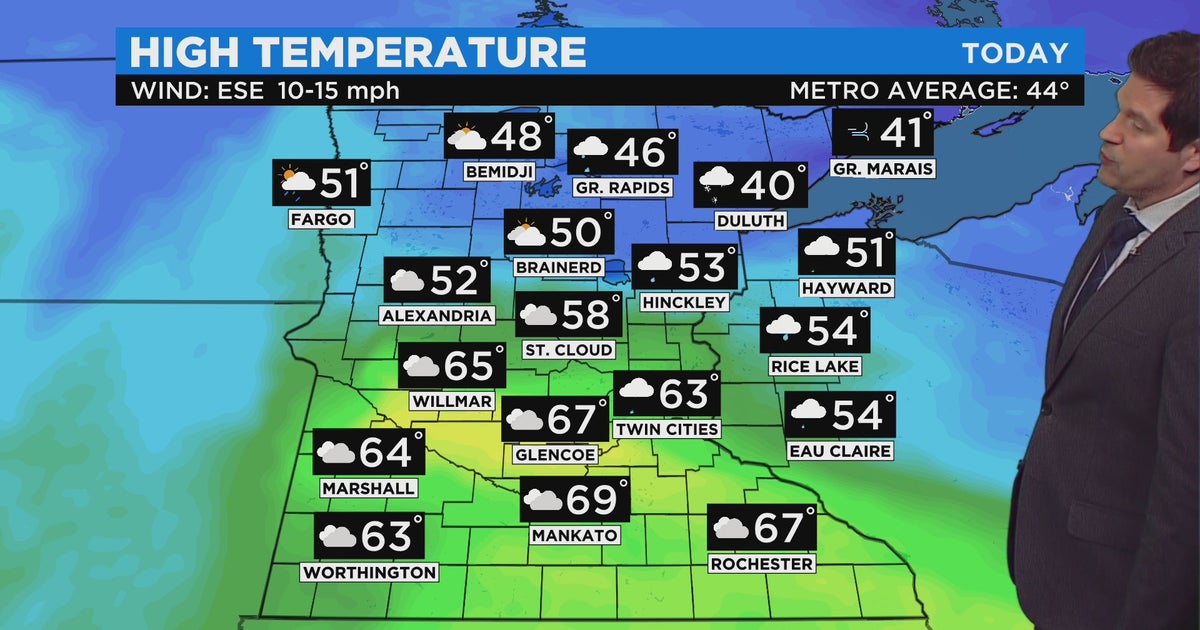 MN Weather: Monday Will Be Even Warmer; Slushy Storm Arrives Tuesday ...
