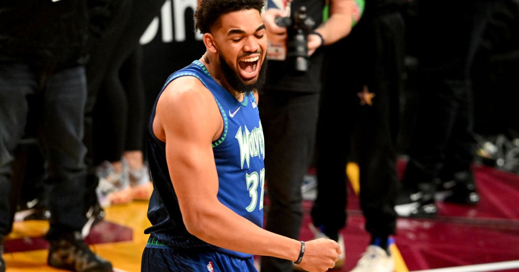 Wolves' KAT Named Western Conference Player Of The Week (Again) - CBS ...
