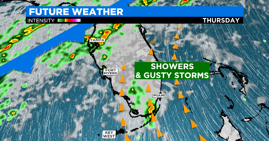 Miami Weather: Mostly Sunny And Breezy, Little Chance Of Rain - CBS Miami