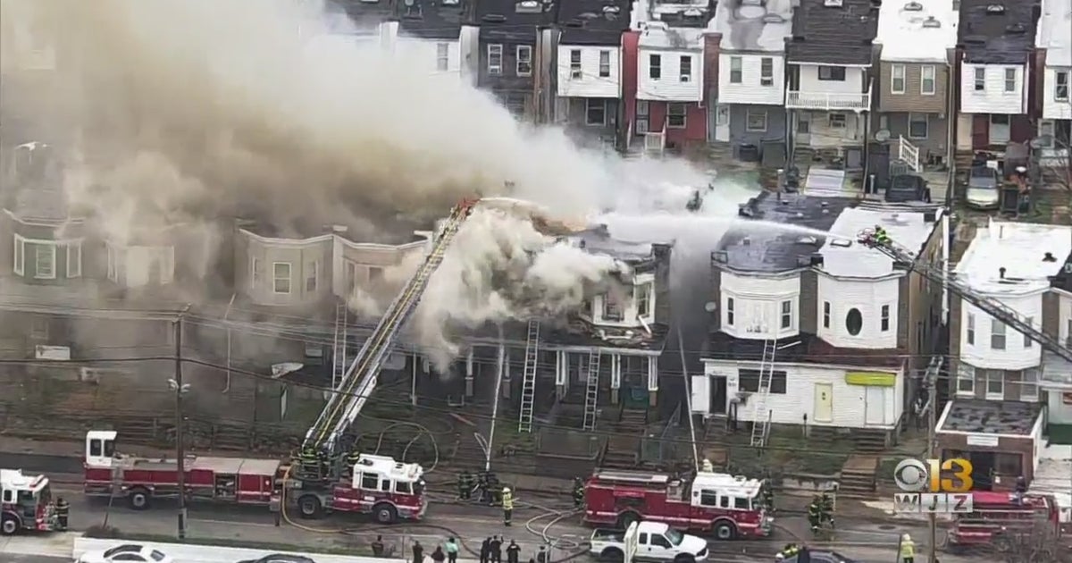 Two Firefighters Injured Battling Separate 2-Alarm Fires In Baltimore ...