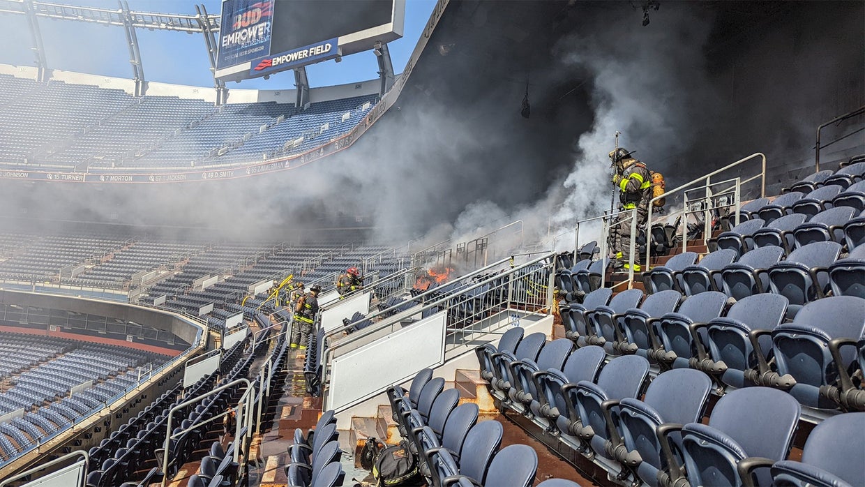 Fire At Empower Field At Mile High Stadium Extinguished - CBS Colorado