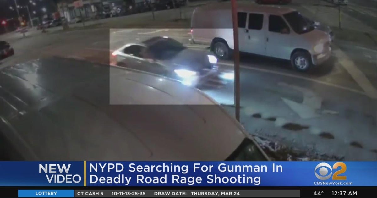 NYPD searching for gunman in deadly road rage shooting - CBS New York
