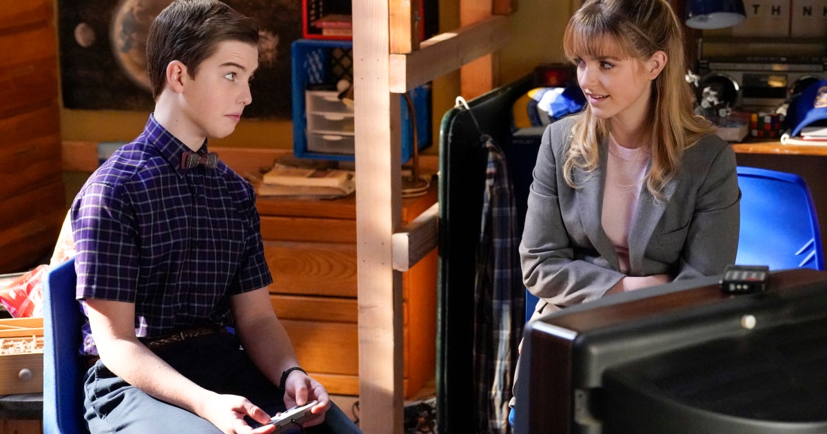 Sheldon lets a girl hide in his dorm, on the 100th episode of 'Young ...