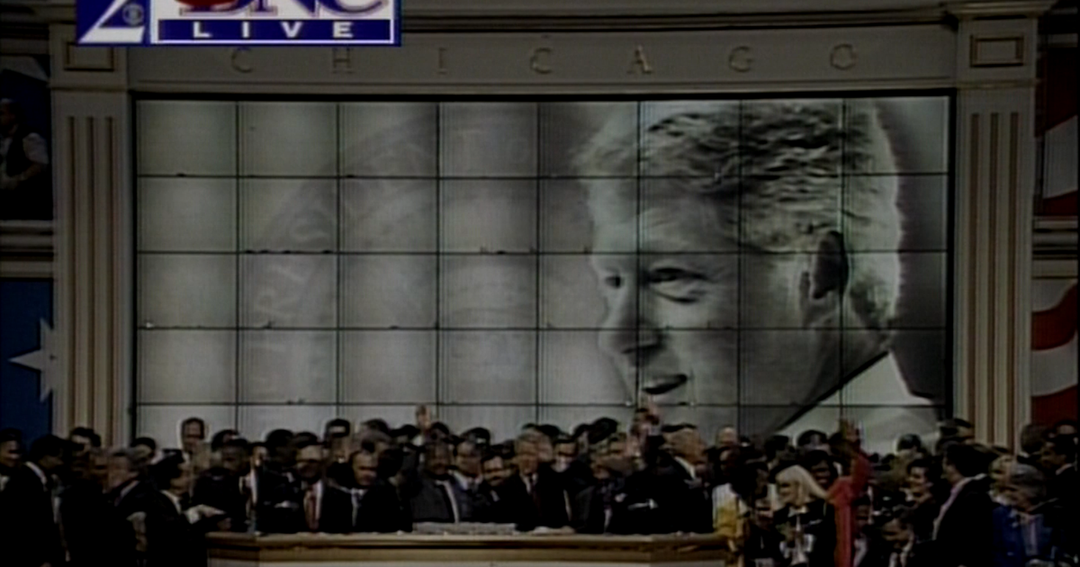 CBS 2 Vault: Live at the 1996 Democratic National Convention after ...