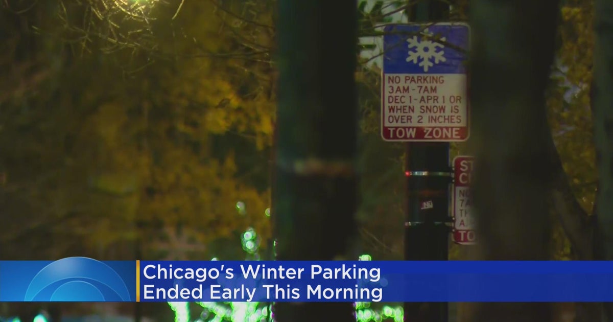 Winter parking ban ends, street sweeping season begins - CBS Chicago
