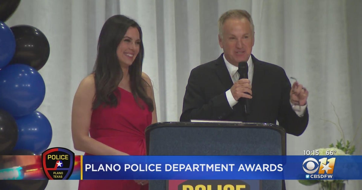 CBS 11 Reporters Honored To Host Plano Police Awards - CBS Texas