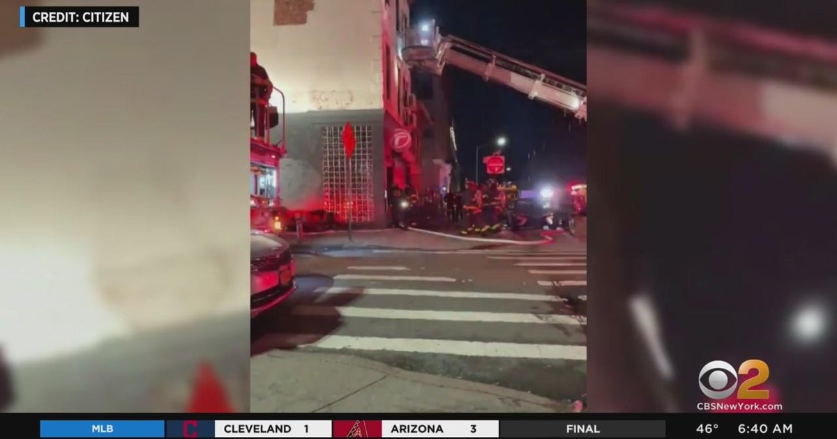Arson investigation at Brooklyn bar - CBS New York