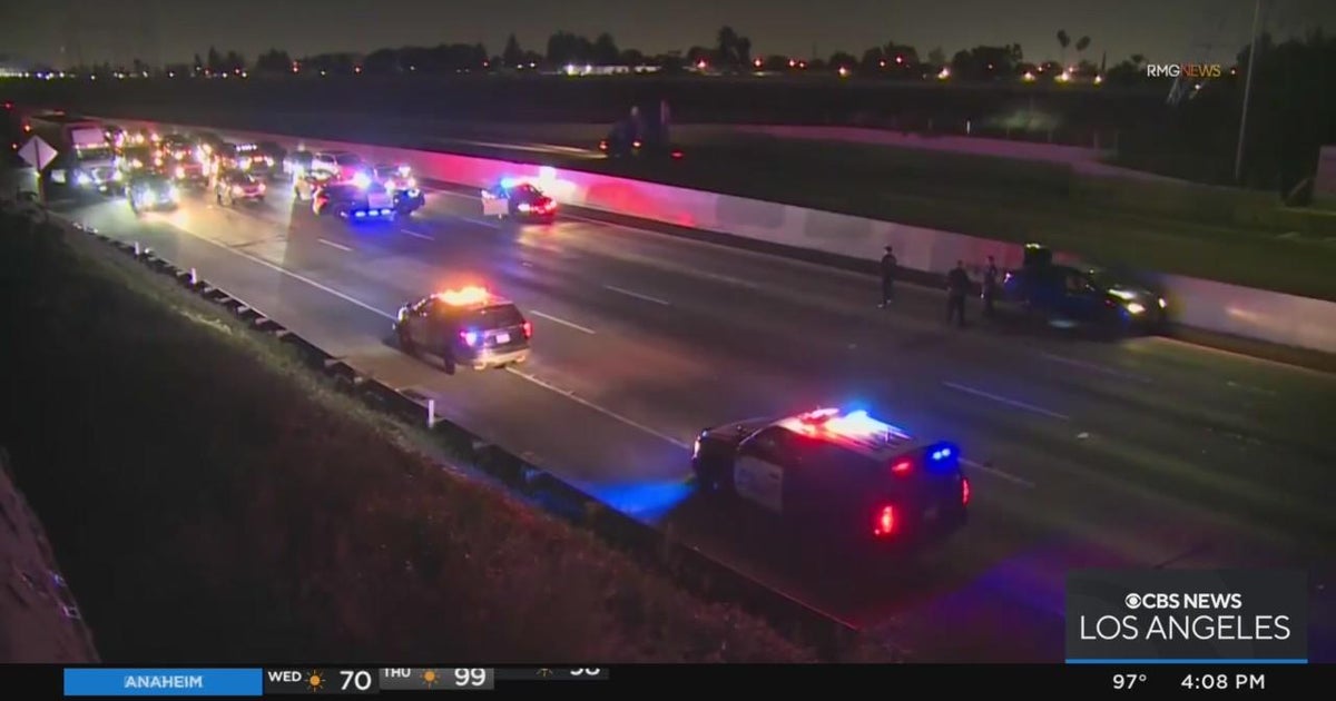 Authorities continue to investigate 3 separate freeway shootings in 24 hour period Tuesday - CBS ...