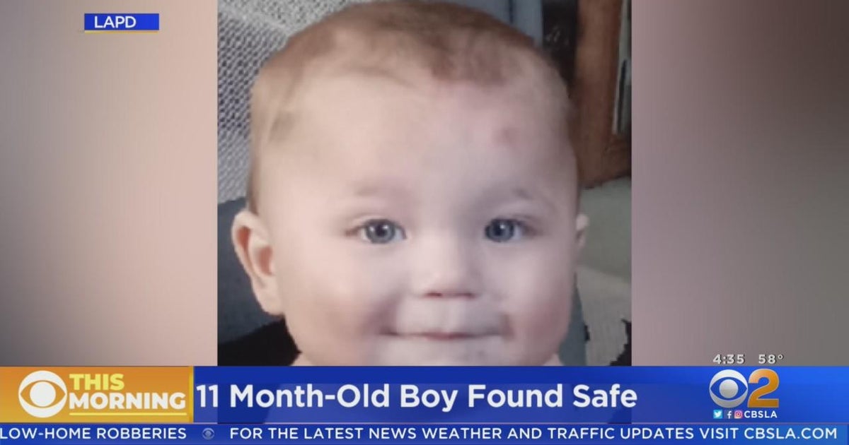 Missing South LA infant boy found safe - CBS Los Angeles