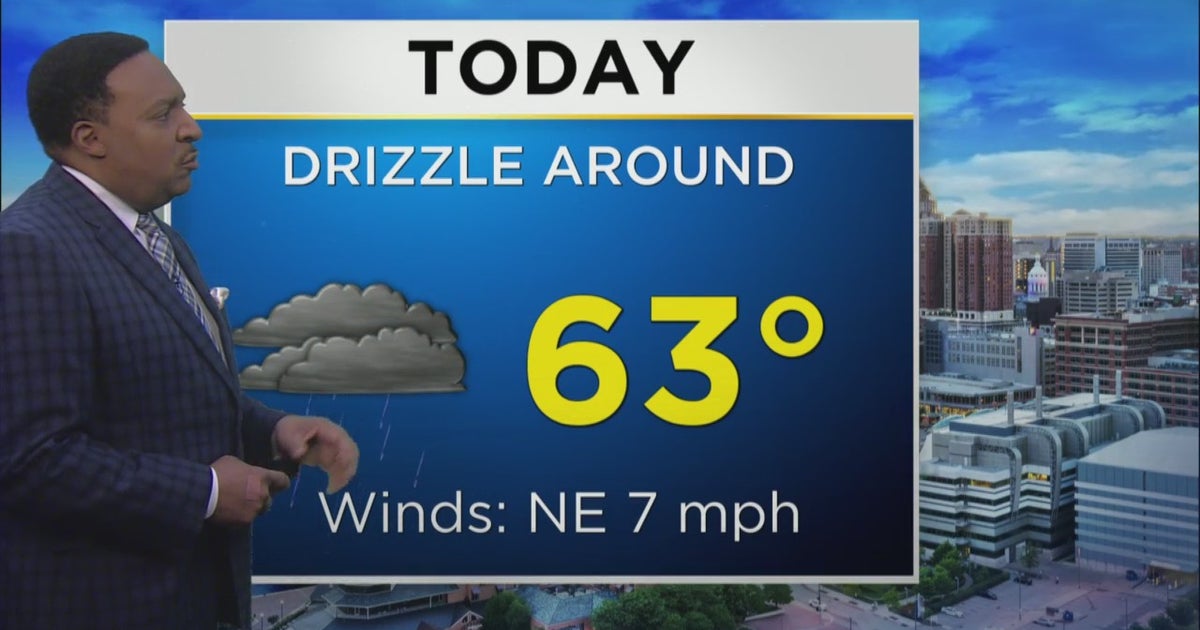 Maryland Weather: Mostly Cloudy With A High Near 63 - CBS Baltimore