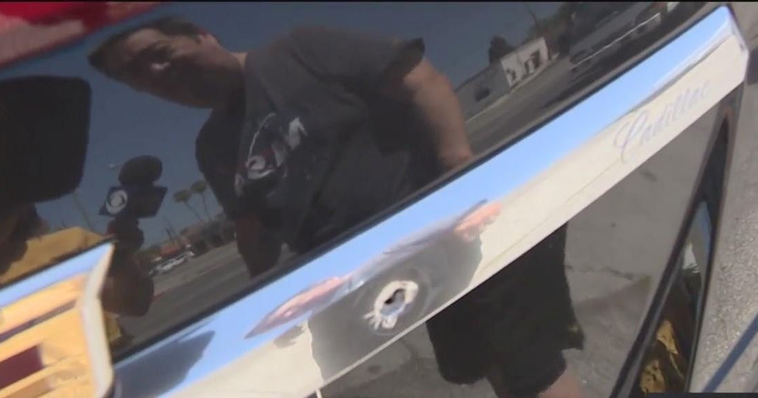 Exclusive: Local family who were victims of car-to-car shooting on 110 ...