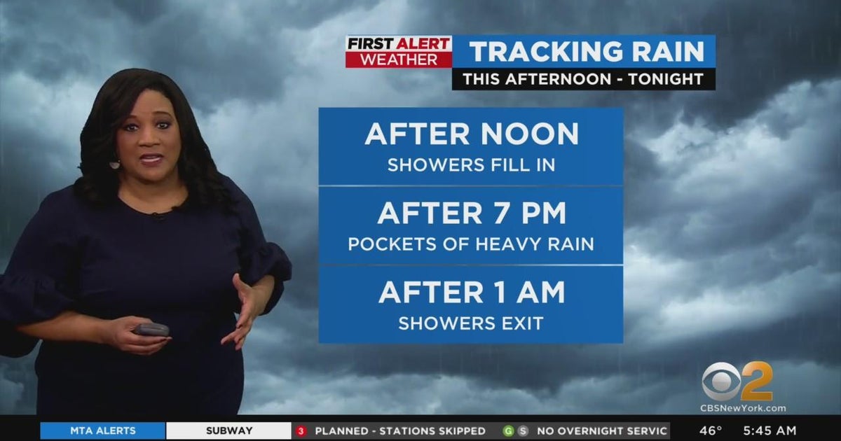 First Alert Weather: Red Alert day - CBS New York