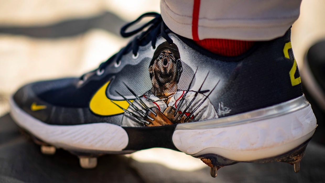 Xander Bogaerts Sporting Custom 'X-Man' Wolverine-Inspired Cleats For ...