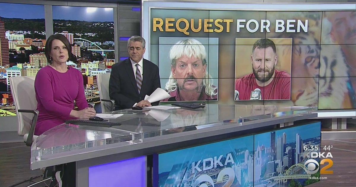 Joe Exotic Request Big Ben Autograph - CBS Pittsburgh