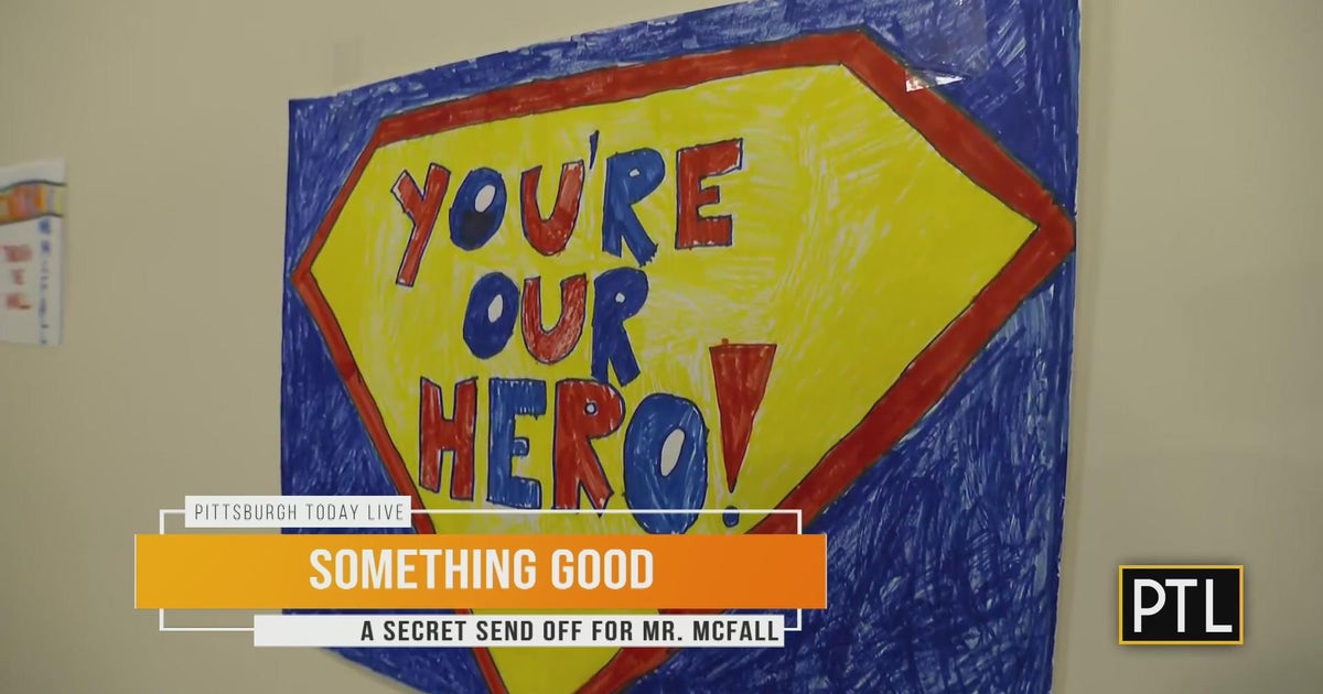 A Secret Send Off For Mr. Mcfall - CBS Pittsburgh