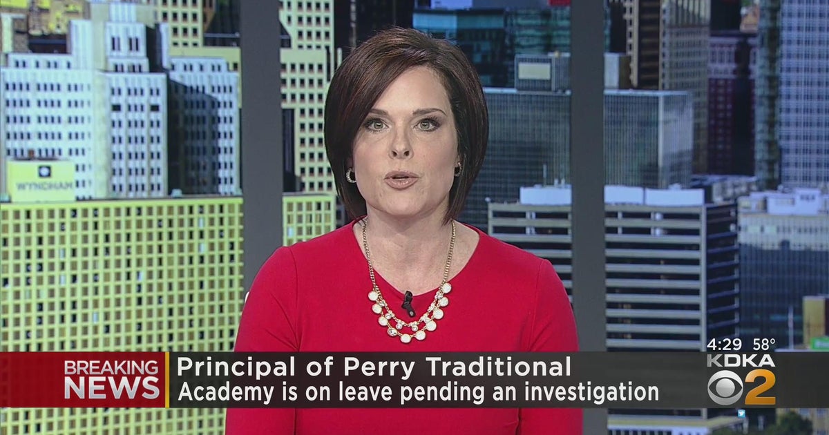 Perry Traditional Academy Principal Put On Leave - CBS Pittsburgh