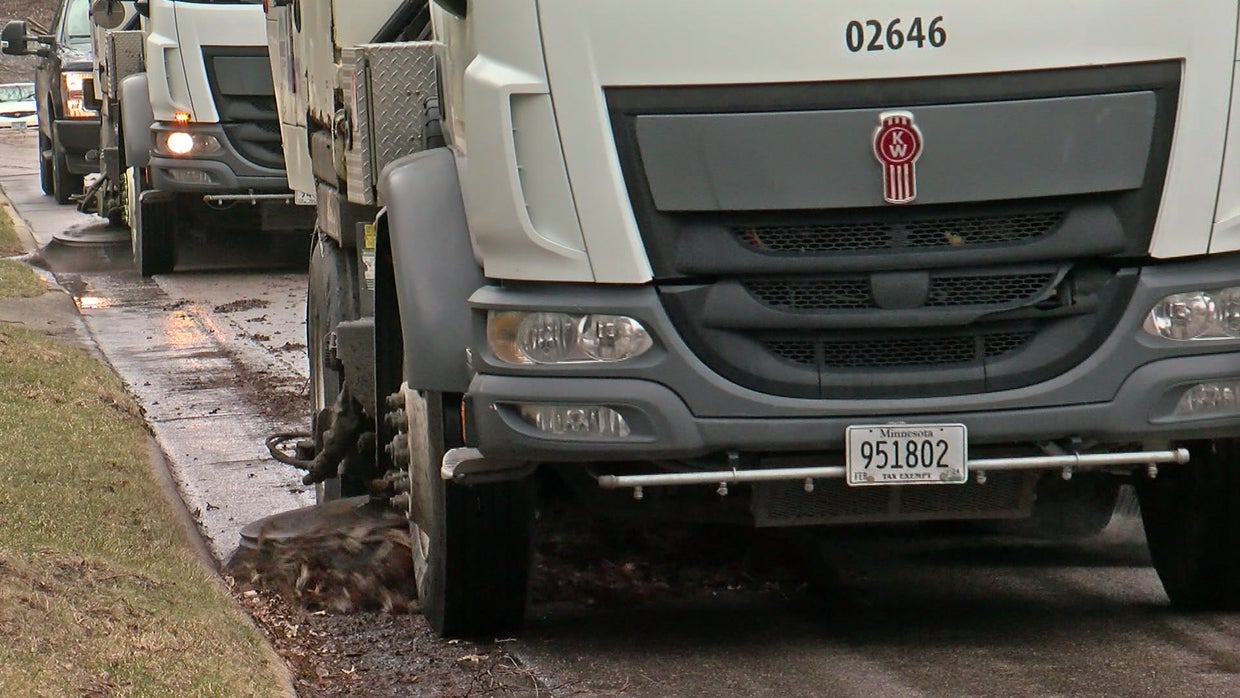 How do street sweepers work? - CBS Minnesota