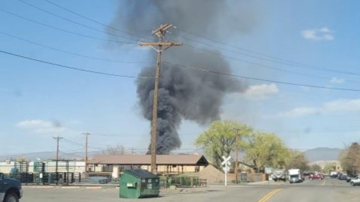 Reported Explosion Rocks Downtown Montrose As Smoke Rises - CBS Colorado