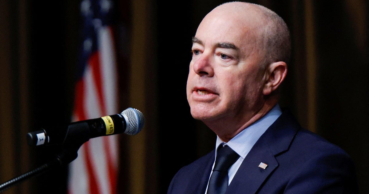 Transcript: CBS News interviews Homeland Security Secretary Alejandro ...