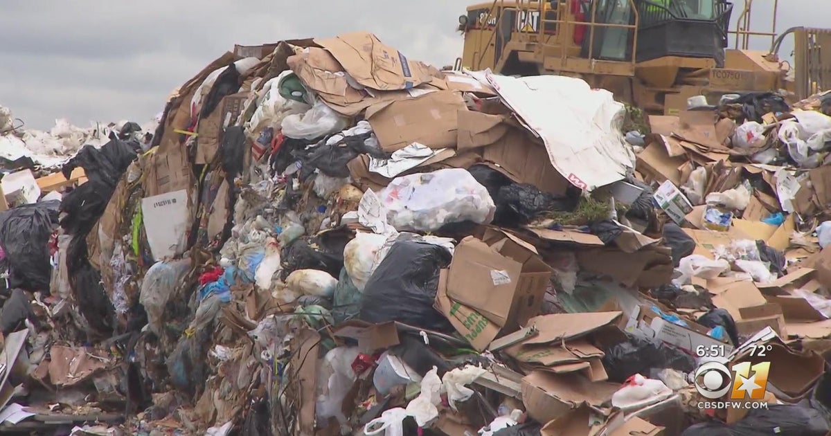 Find out what can and can't be disposed of at a landfill - CBS Texas