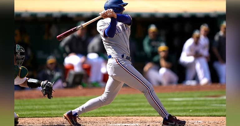 Brad Miller single, replay, help Rangers edge As 2-0 - CBS Texas