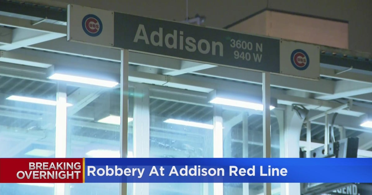 Man robbed, punched at CTA Red Line Addison stop in Lakeview - CBS Chicago