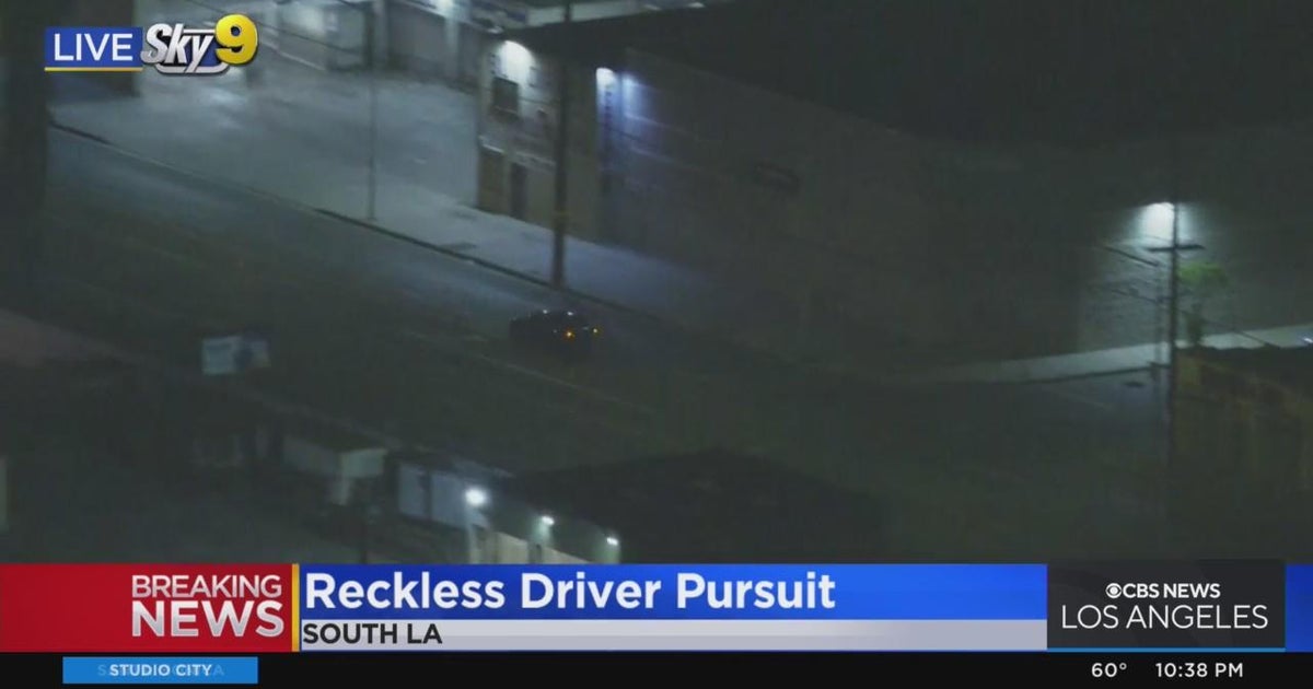 CHP says pursuit is having a potential mental health crisis - CBS Los ...