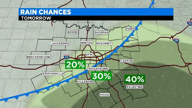 Slight risk for severe weather in North Texas later today - CBS Texas