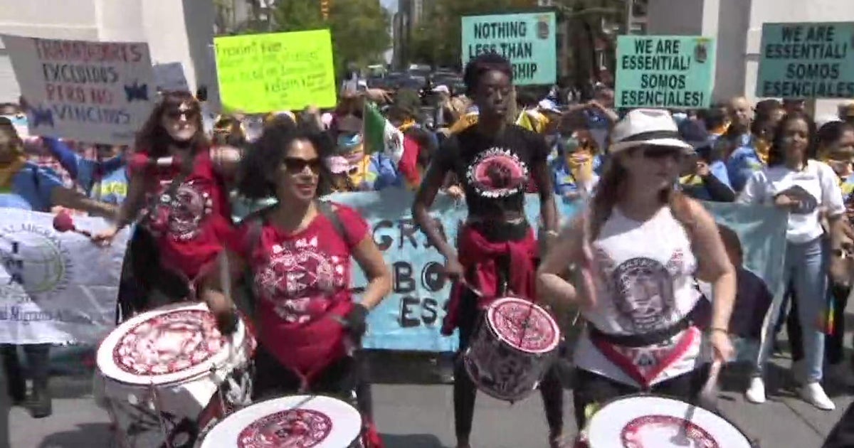 Hundreds rally and march in Greenwich Village to mark International ...