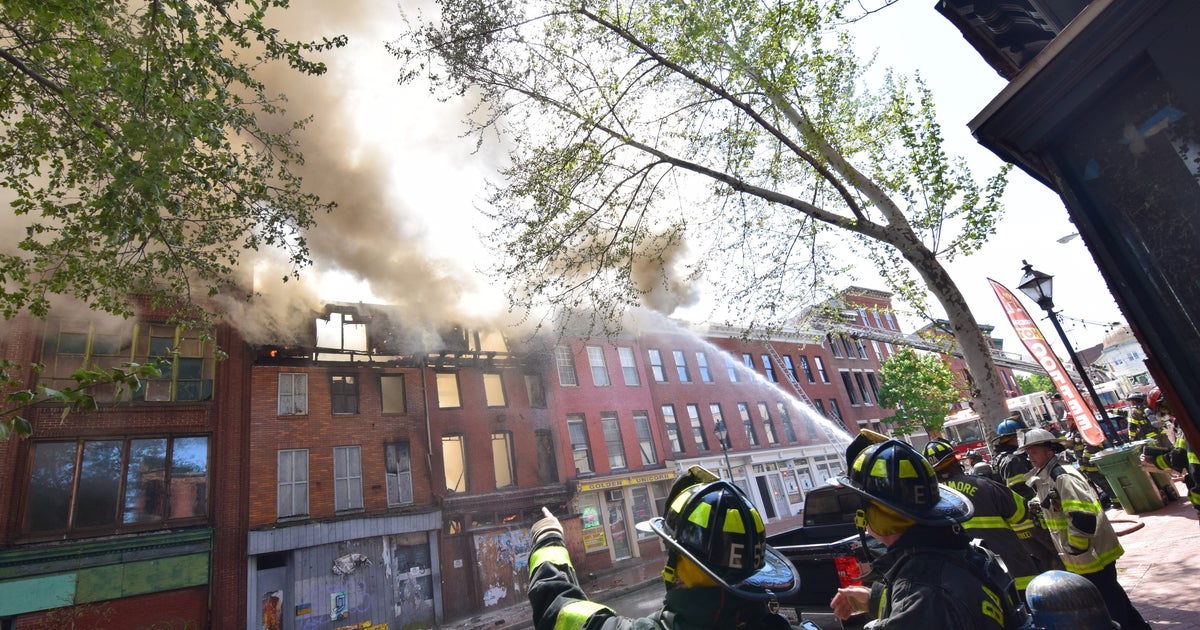 Firefighters Respond To 4-Alarm Blaze, Partial Collapse In West ...