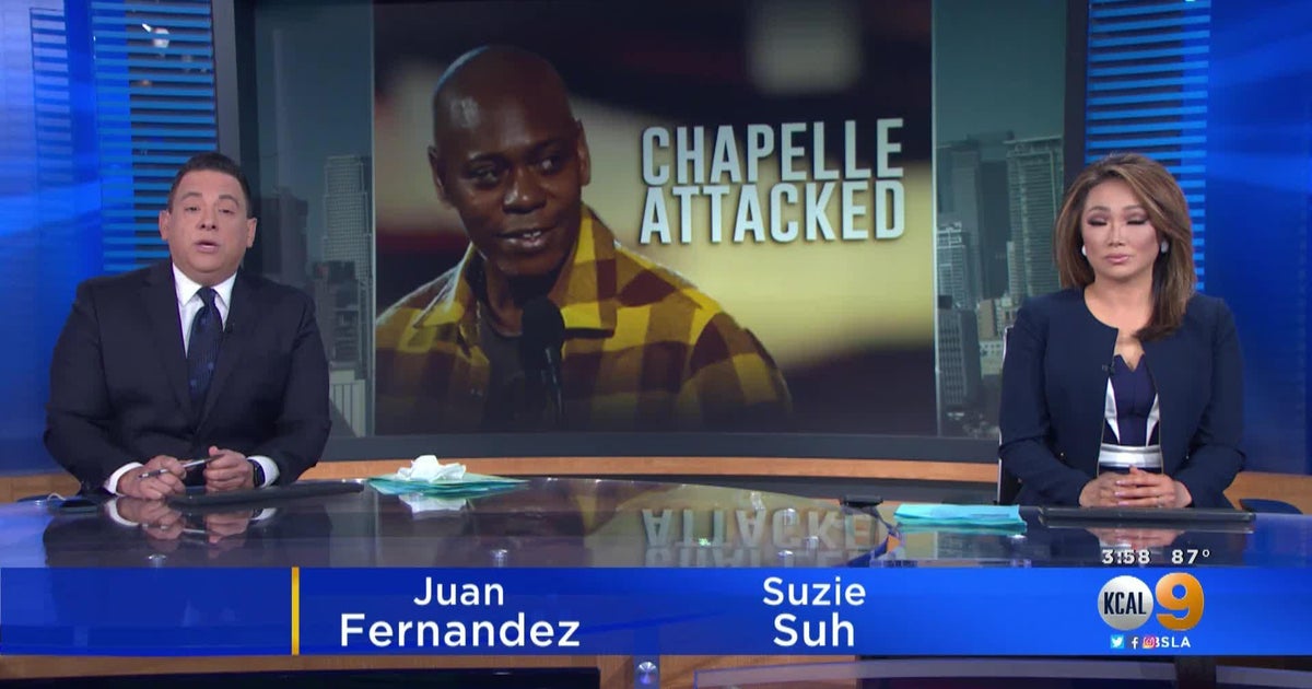 Police investigating why rapper attacked comedian Dave Chappelle - CBS ...
