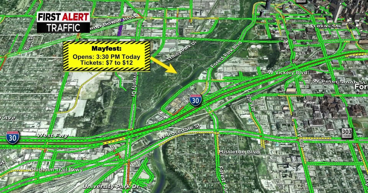 Fort Worth's Mayfest traffic and parking this weekend - CBS Texas