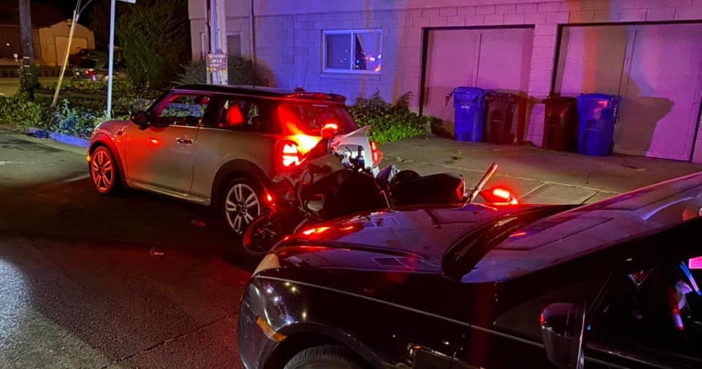 Drunk driver plows into Richmond police motorcycle during traffic stop ...