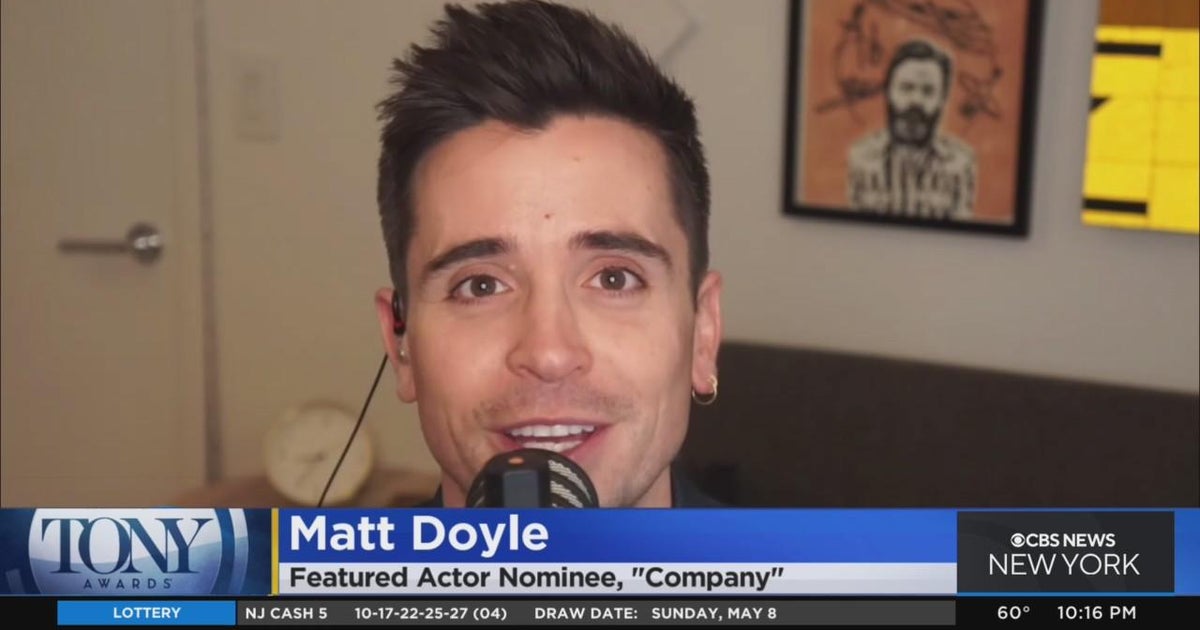 Interview with Tony Award nominee Matt Doyle - CBS New York