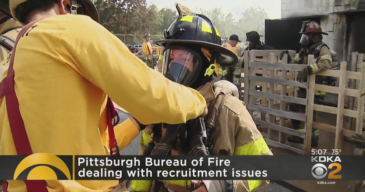 Pittsburgh firefighters union worried about lack of new recruits - CBS ...