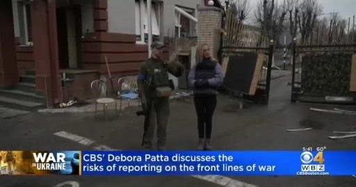 CBS' Debora Patta on risks of reporting on front lines of war - CBS Boston