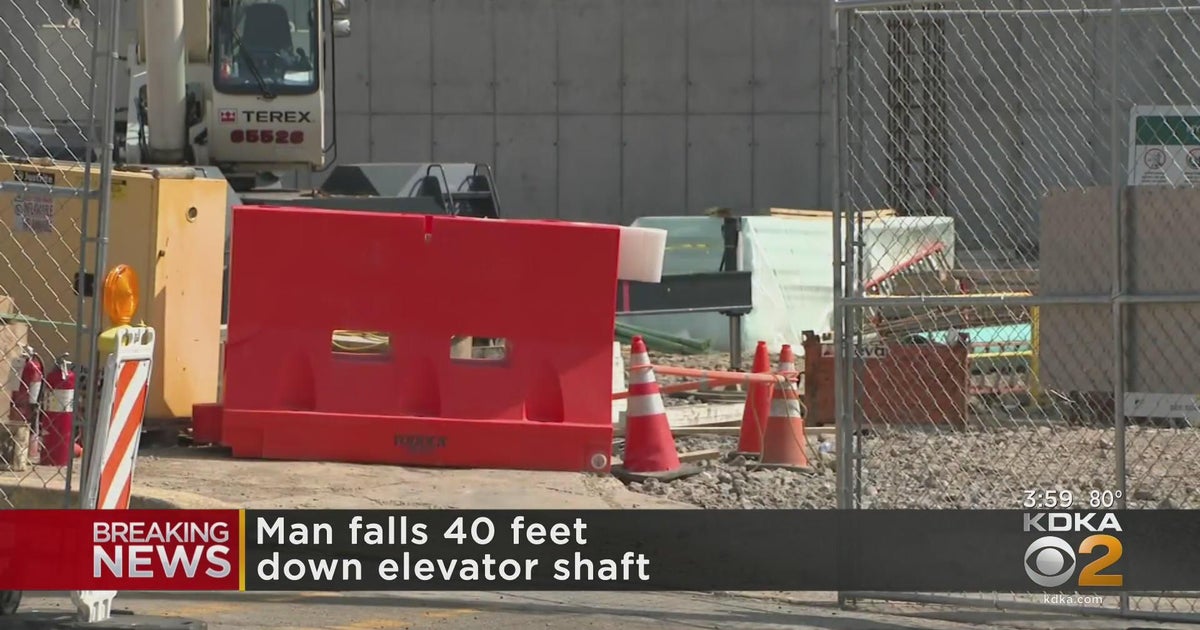 Man falls down elevator shaft in Squirrel Hill - CBS Pittsburgh