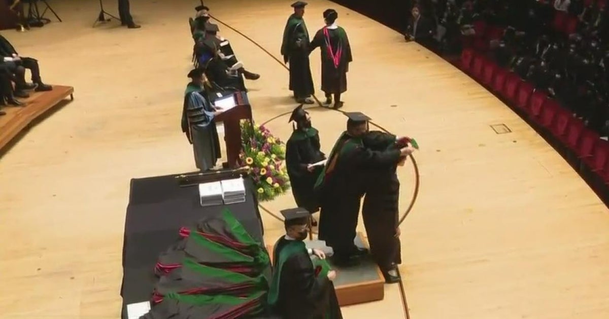 First In-Person Graduation Since Pandemic Held For University Of ...