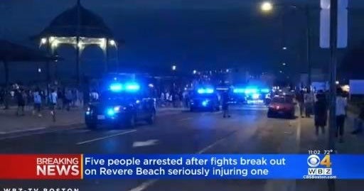 5 arrested after fights break out on Revere Beach - CBS Boston 5 arrested after fights break out on Revere Beach - CBS Boston
