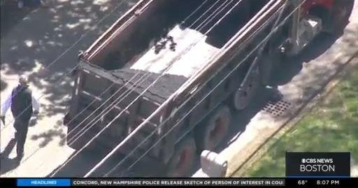 Two Workers Seriously Burned When Dump Truck Contacts Live Wires Cbs