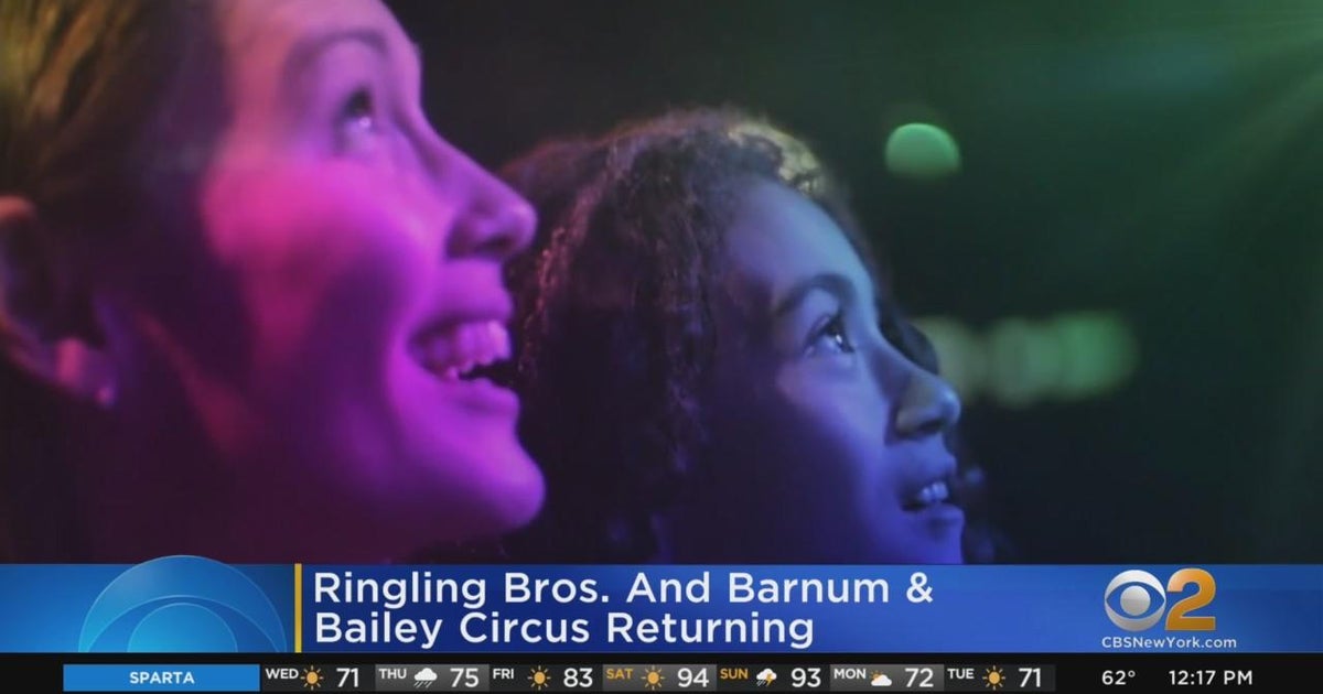 Ringling Bros. and Barnum & Bailey Circus staging big return - CBS New York