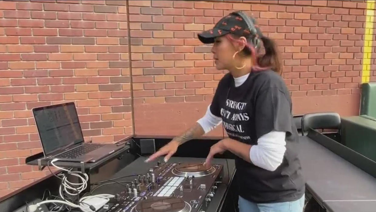DJ at Giants, Warriors games breaking barriers - CBS San Francisco
